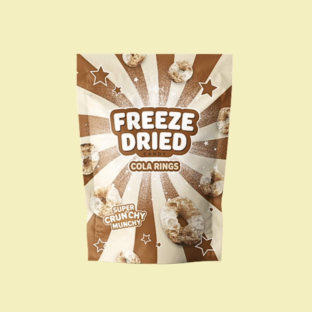Freeze Dried Candy: Cola Rings | Bestellen bij ZOET – Zoet