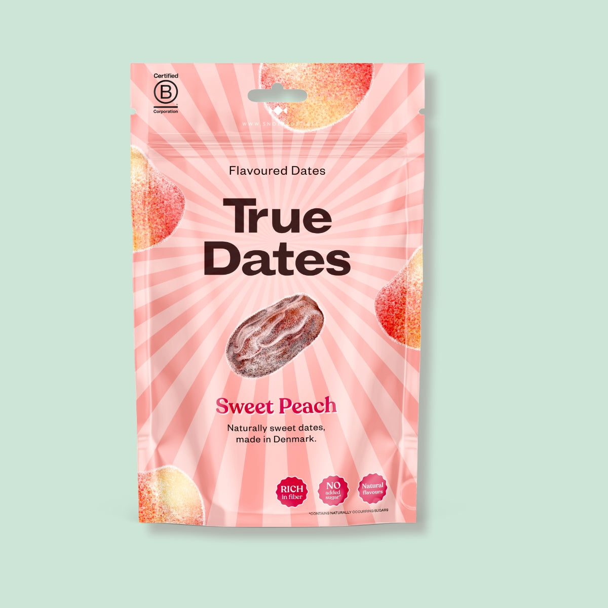 True Dates Sweet Peach – Snoep met Perzik Twist | ZOET – Zoet