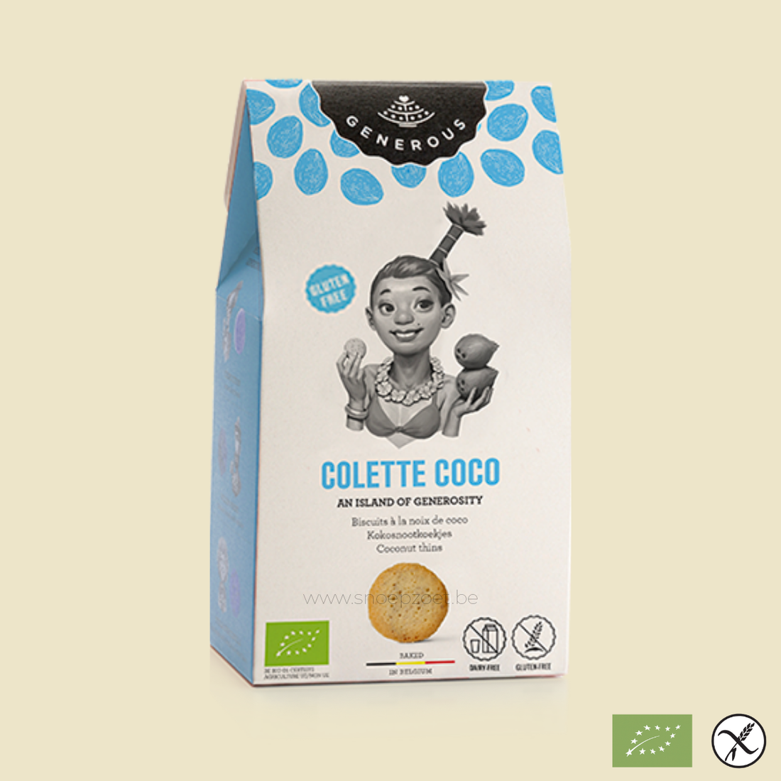 Generous Colette Coco koekjes - Glutenvrij – Zoet